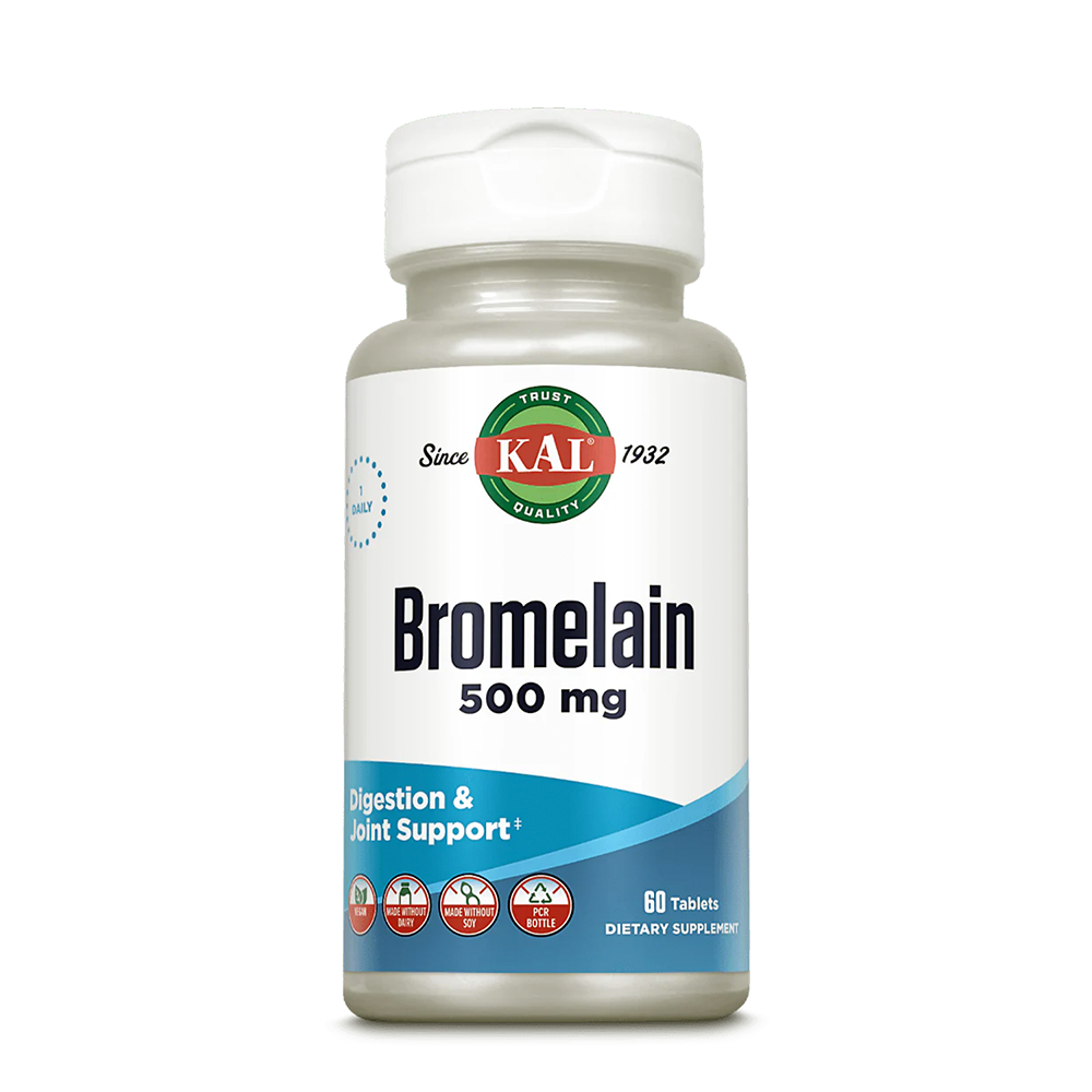 Kal Bromelain 500 mg 60 tab – Natural Farma