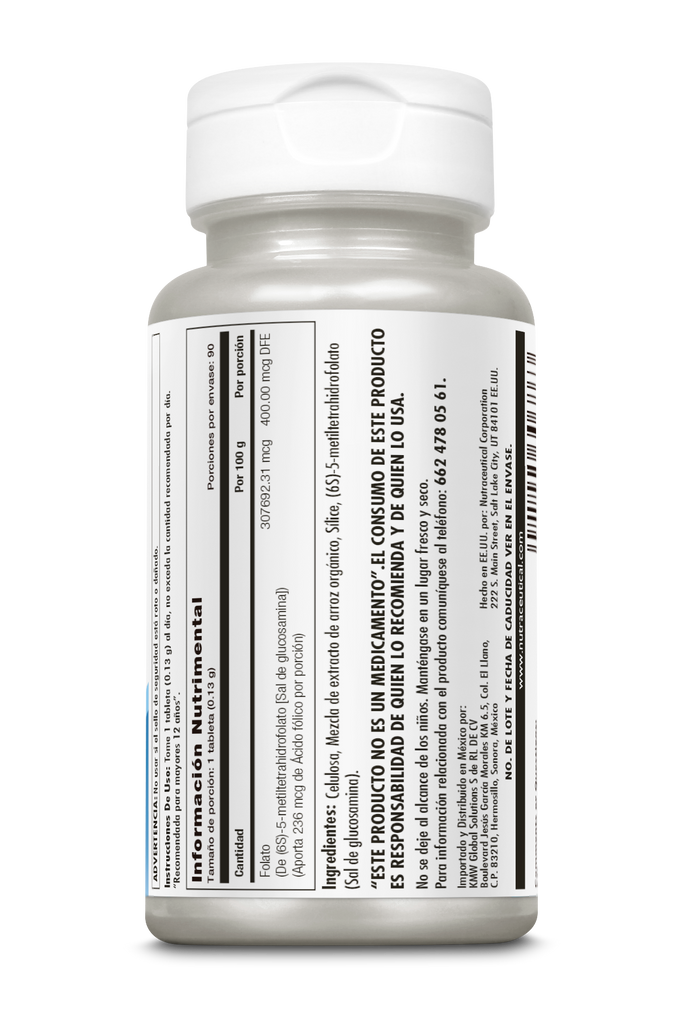 Kal Methyl Folate 400 mcg 90 tab – Natural Farma