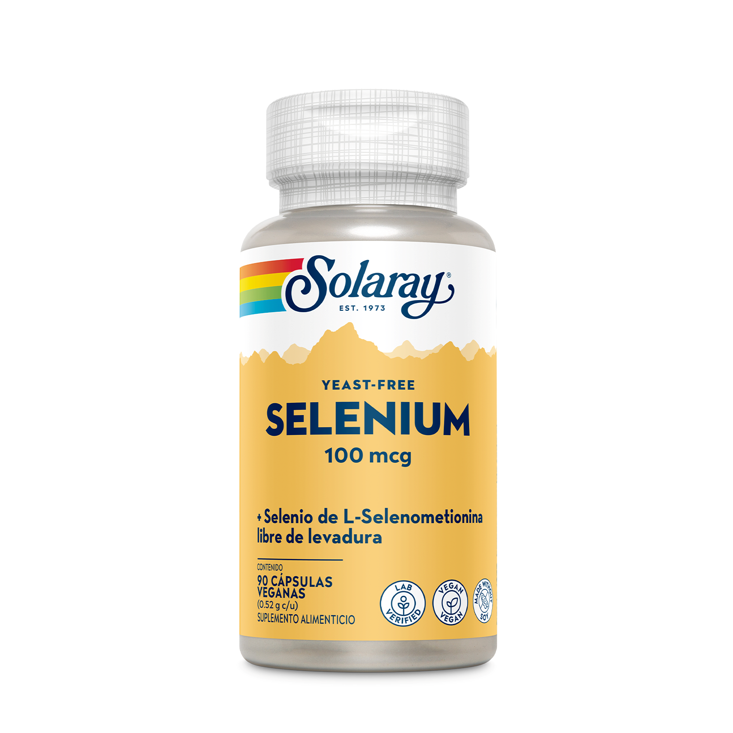 Solaray Selenium 100 mcg 90 cap – Natural Farma