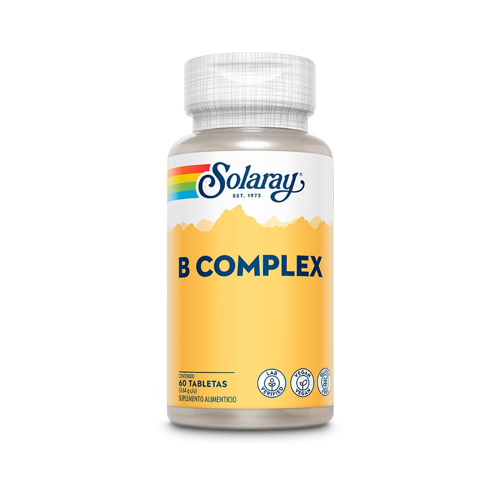 Solaray B Complex 60 tab – Natural Farma