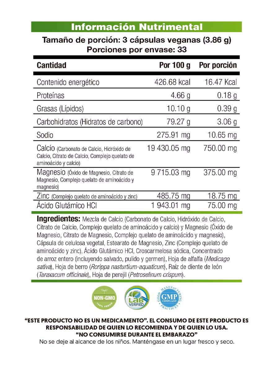 Solaray CMZ / 100 cap – Natural Farma