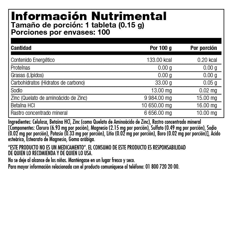 Kal Z Max / 100 tab – Natural Farma